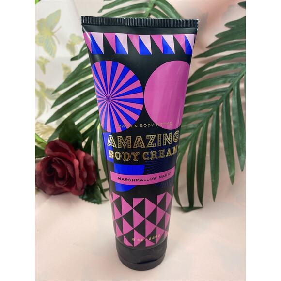 Bath & Body Works | Skincare | Bath Body Works Amazing Body Cream Marshmallow Magic 8 Oz | Poshmark